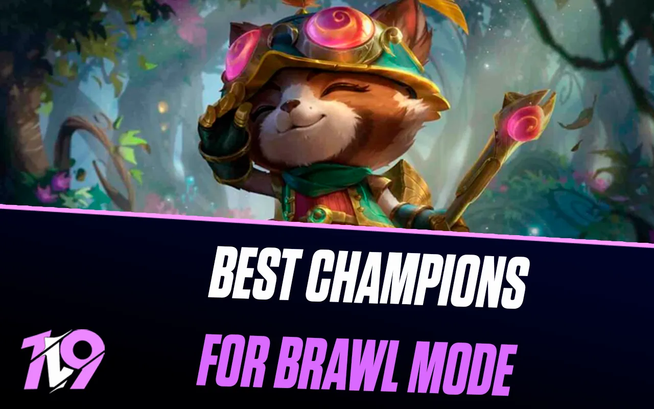 15 Best Champions For Brawl Mode in League of Legends | 1v9