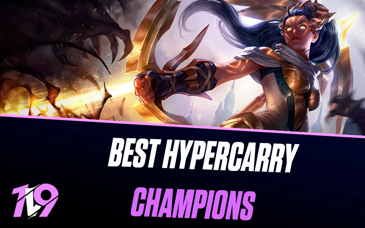15 Best Hyper Carry Champions In League of Legends | 1v9