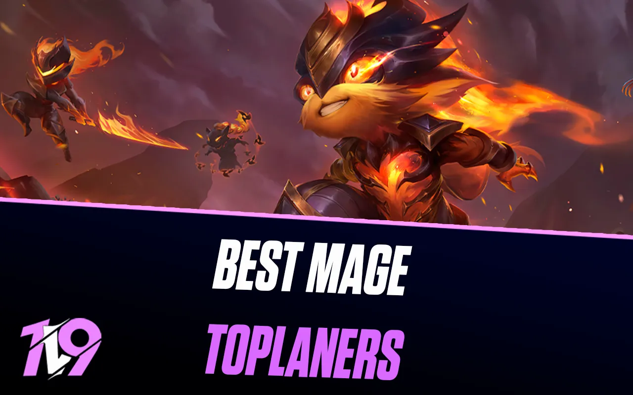 10 Best Mage Top Lane Champions In League of Legends | 1v9