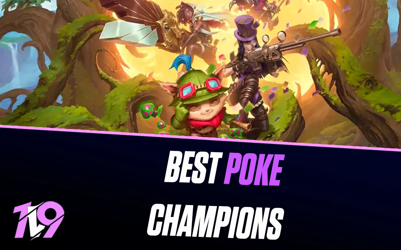 10 Best Poke Mid Lane Champions In League of Legends | 1v9