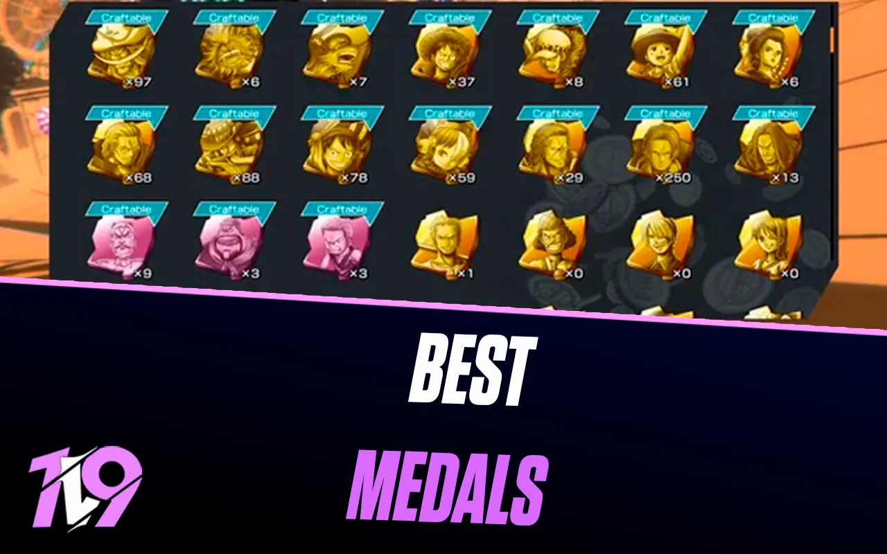 8 Best Medals In One Piece Bounty Rush | 1v9