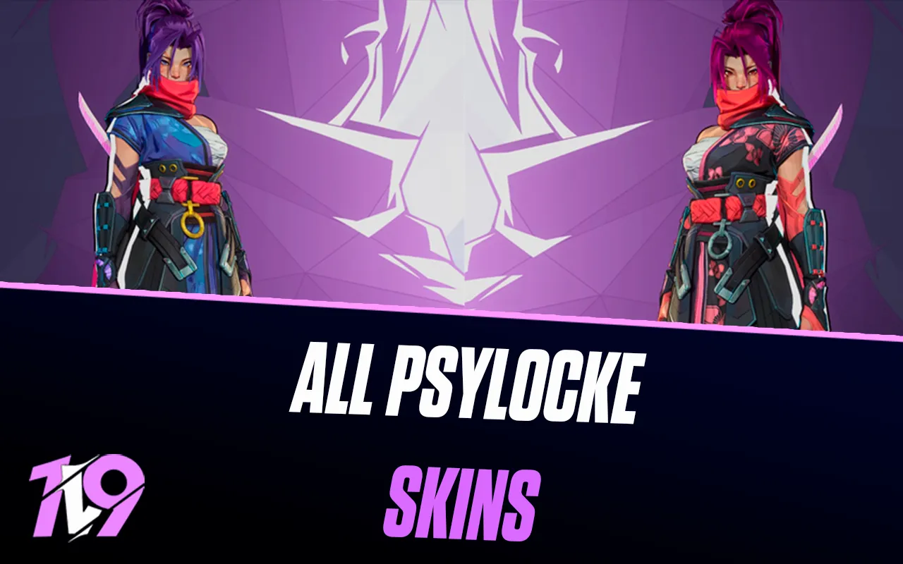 All Psylocke Skins In Marvel Rivals | 1v9