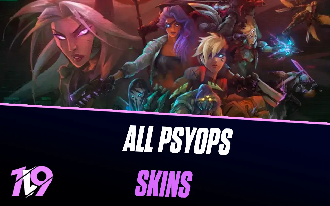 All PsyOps Skins in League of Legends, Ranked | 1v9