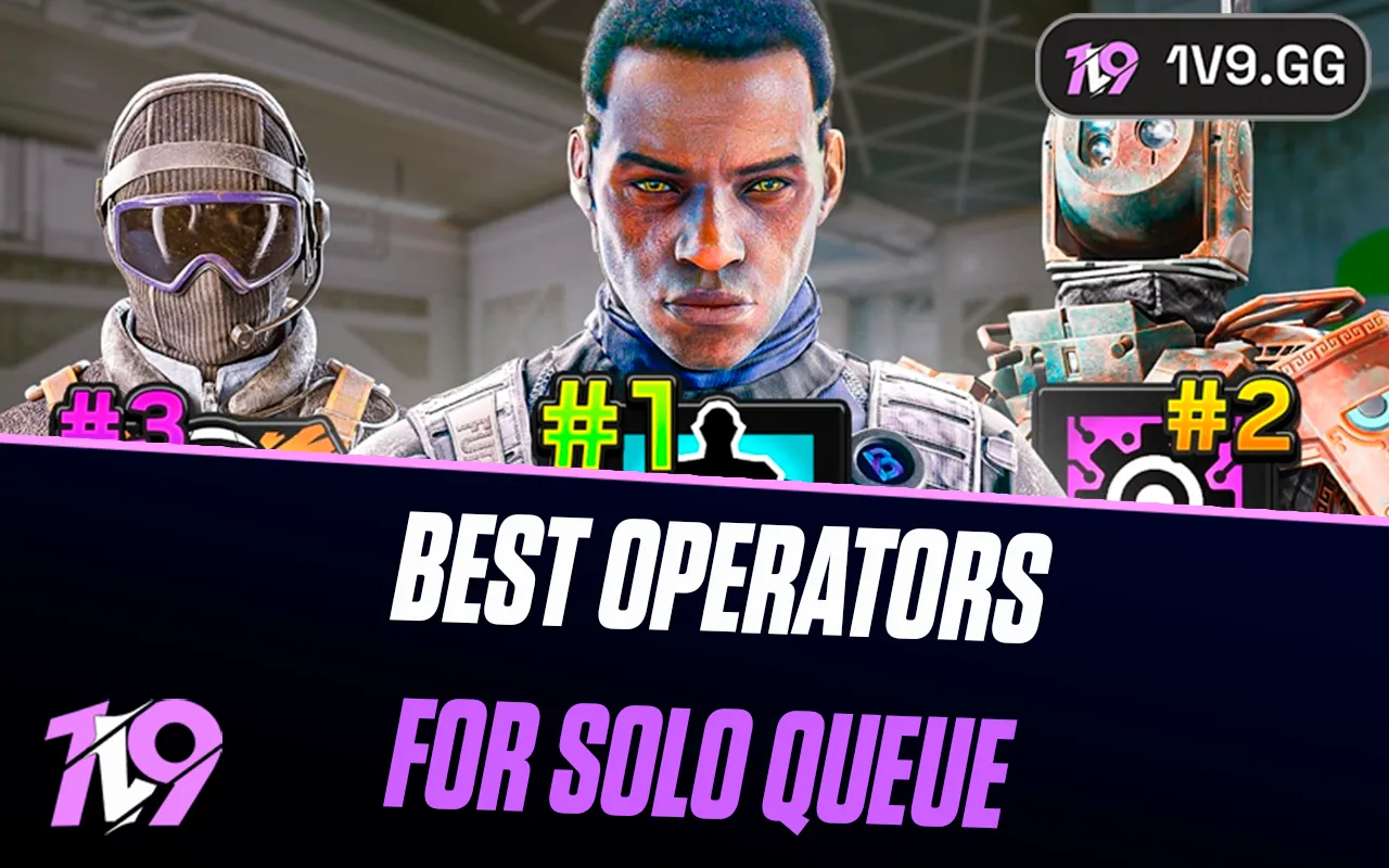 7 Best Operators For Solo Queue In Rainbow Six Siege X | 1v9