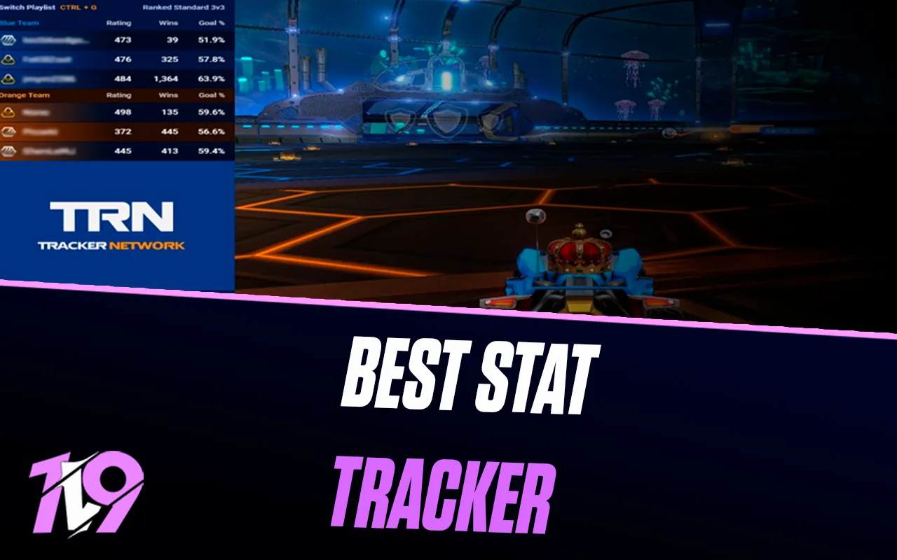 6 Best Stat Trackers For Rocket League | 1v9