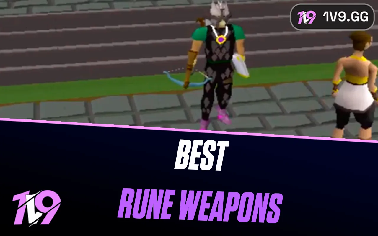 10 Best Rune Weapons in Old School RuneScape | 1v9