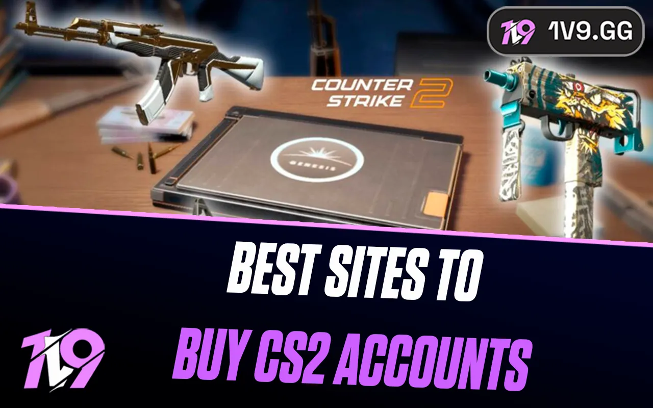 6 Best Websites To Buy CS2 Accounts | 1v9