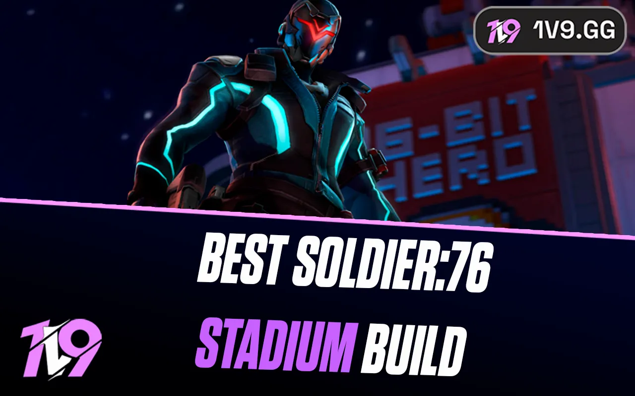 Best Soldier: 76 Stadium Builds in Overwatch 2 | 1v9