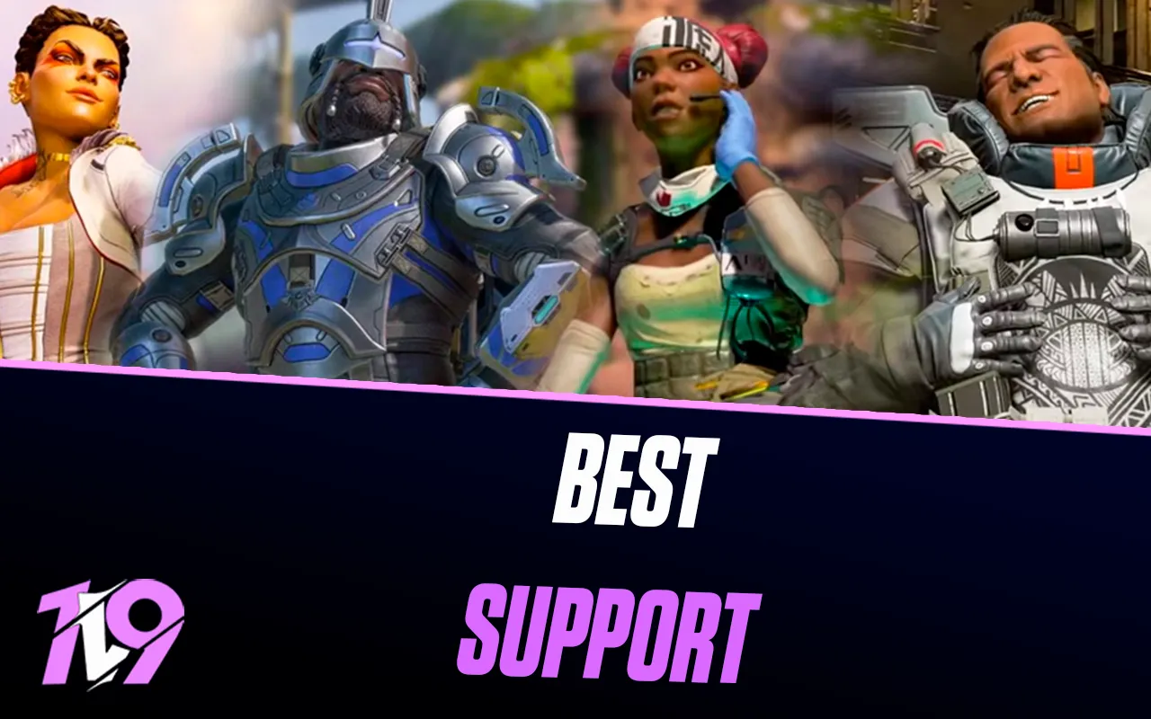 Best Support Characters In Apex Legends, Ranked | 1v9