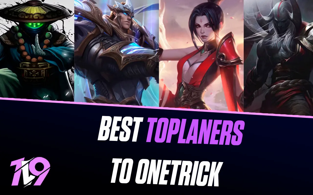 15 Best Top Lane Champions To One Trick In League of Legends | 1v9