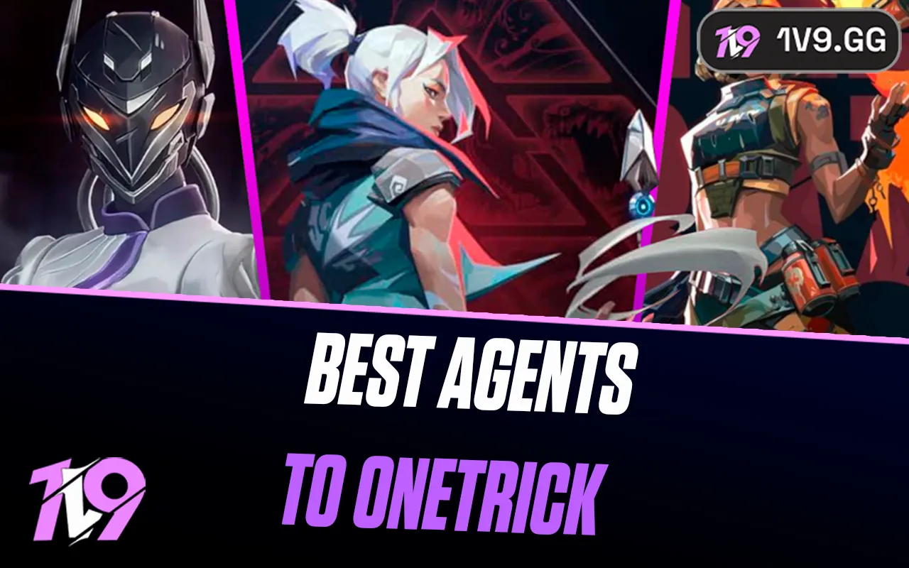 Best Valorant Agents To One Trick in 2026 | 1v9