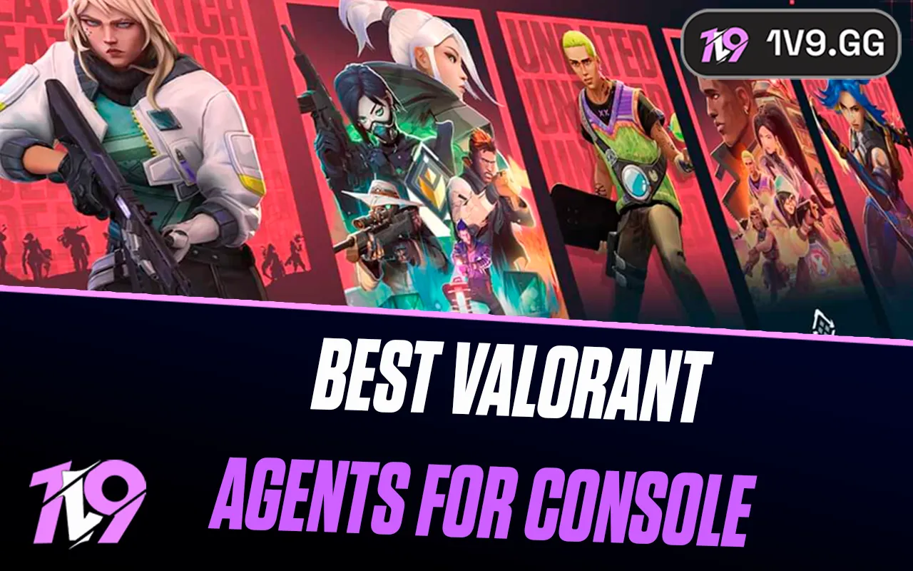 10 Best Valorant Agents To Play On Console | 1v9