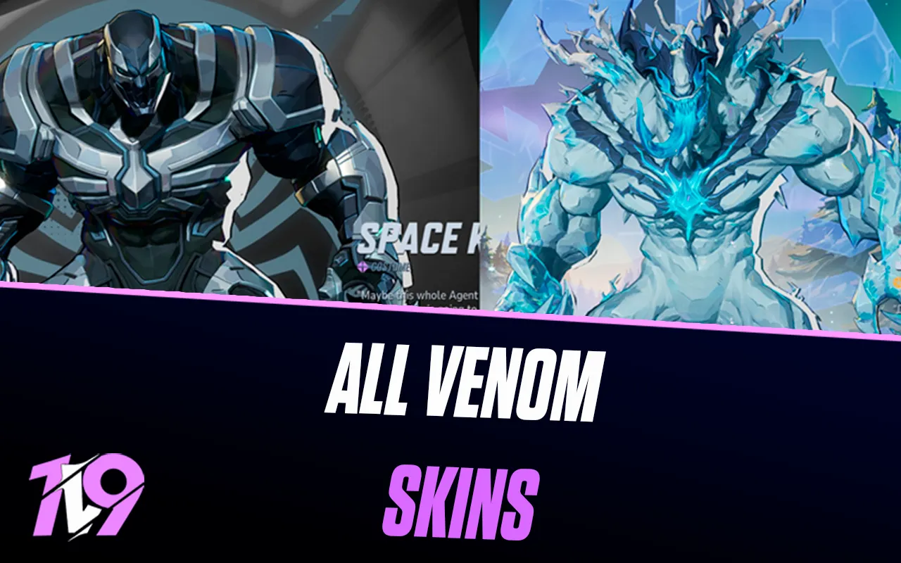 All Venom Skins In Marvel Rivals | 1v9