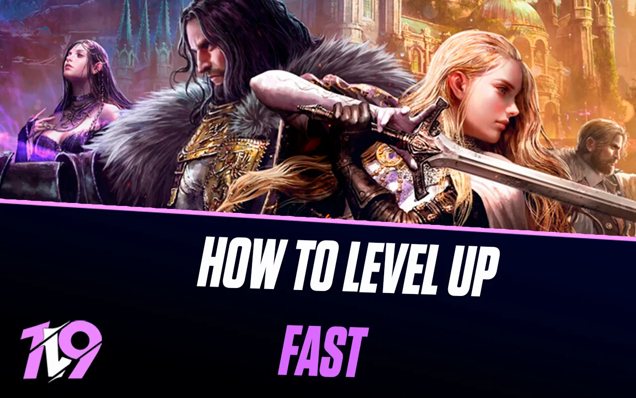 How To Level Up Quickly In Throne And Liberty | 1v9