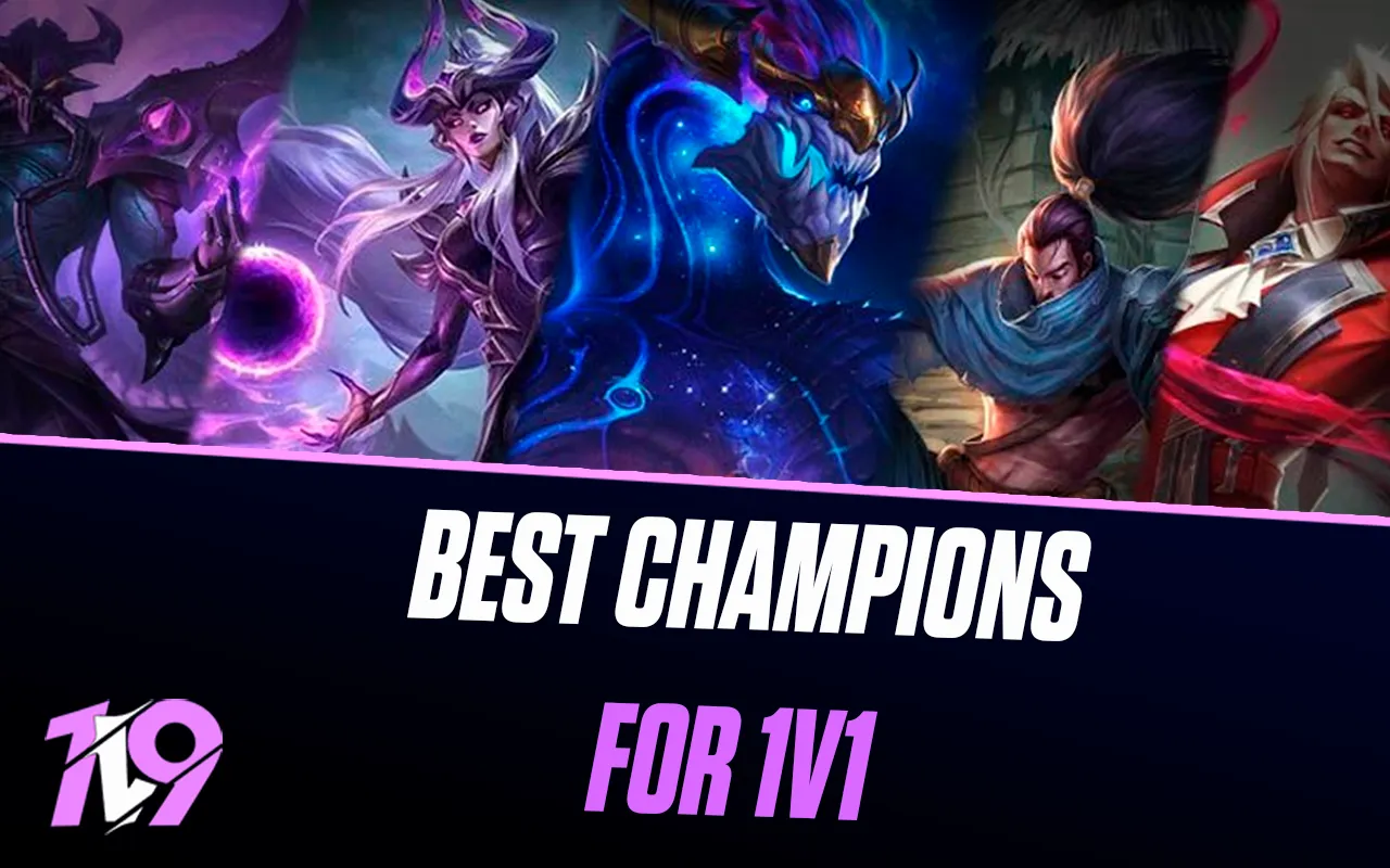 15 Best Wild Rift Champions For 1v1 | 1v9