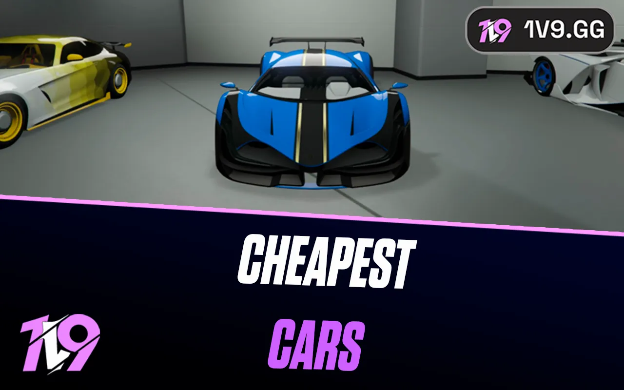 10 Cheapest Cars in GTA 5 Online | 1v9