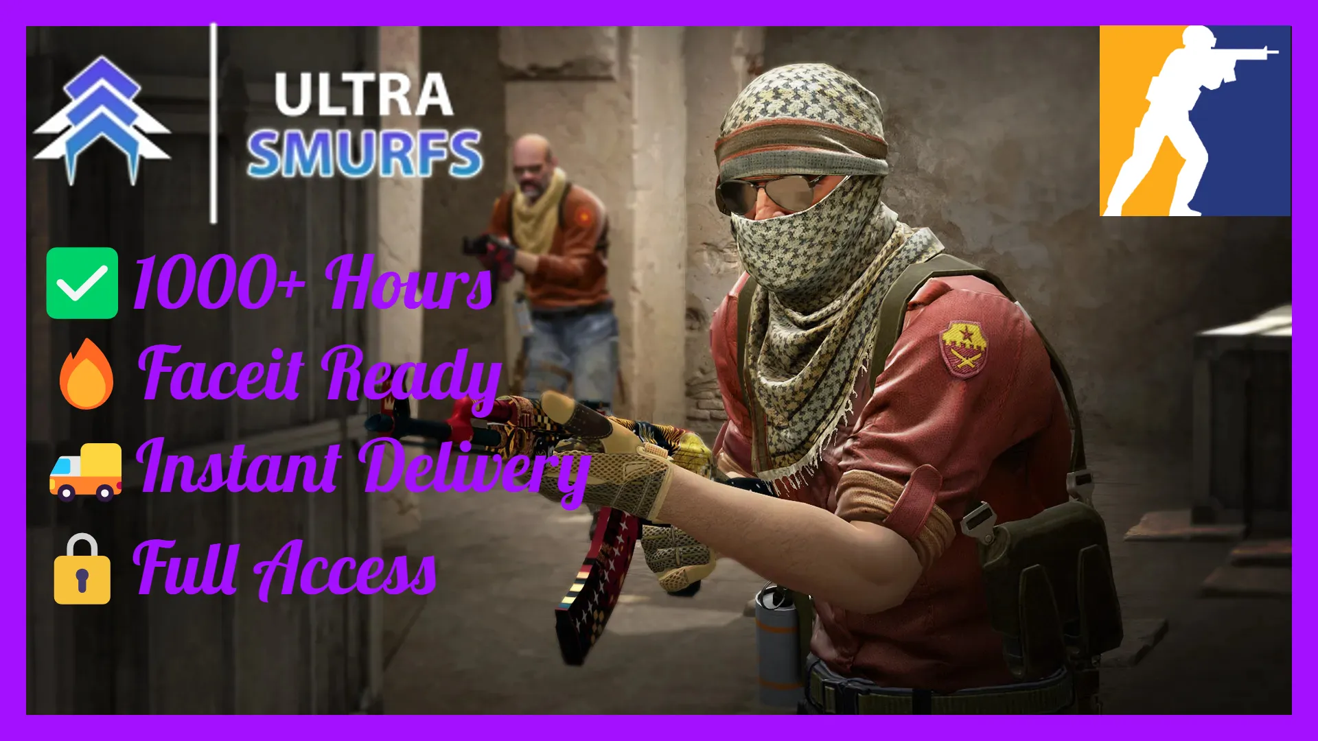 Counter Strike 2 Accounts for Sale - Buy CS2 Account | 1v9