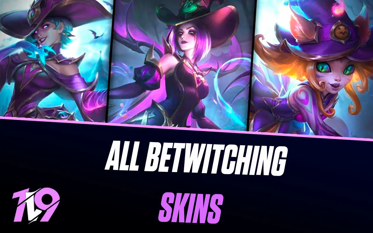 All Bewitching Skins In League of Legends | 1v9
