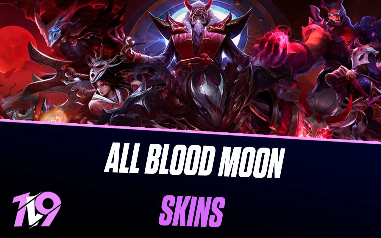 All Blood Moon Skins In League of Legends, Ranked | 1v9
