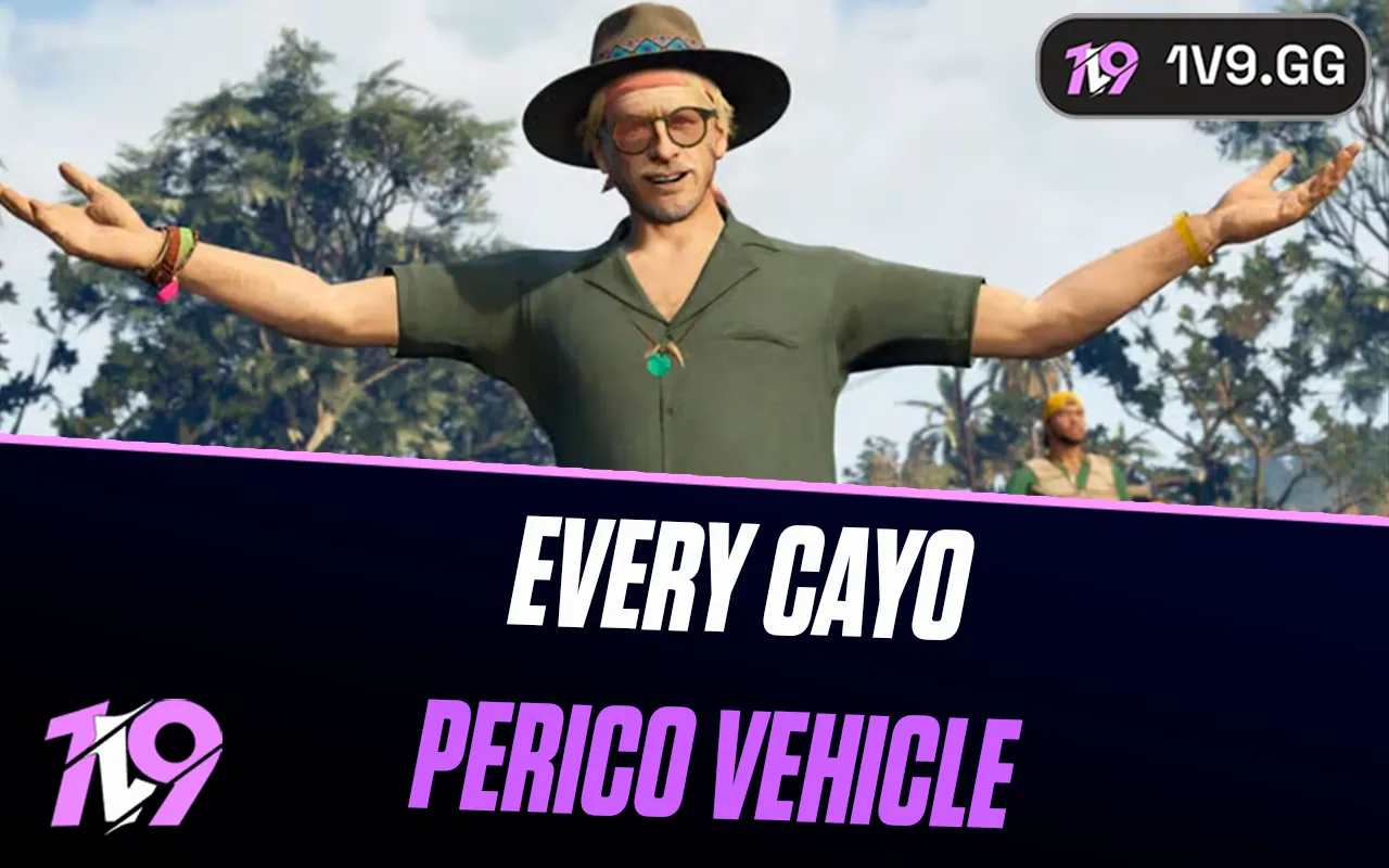 Every Cayo Perico Vehicle In GTA 5 Online | 1v9