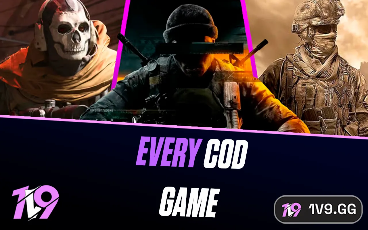 All Call of Duty Games in Chronological Order | 1v9
