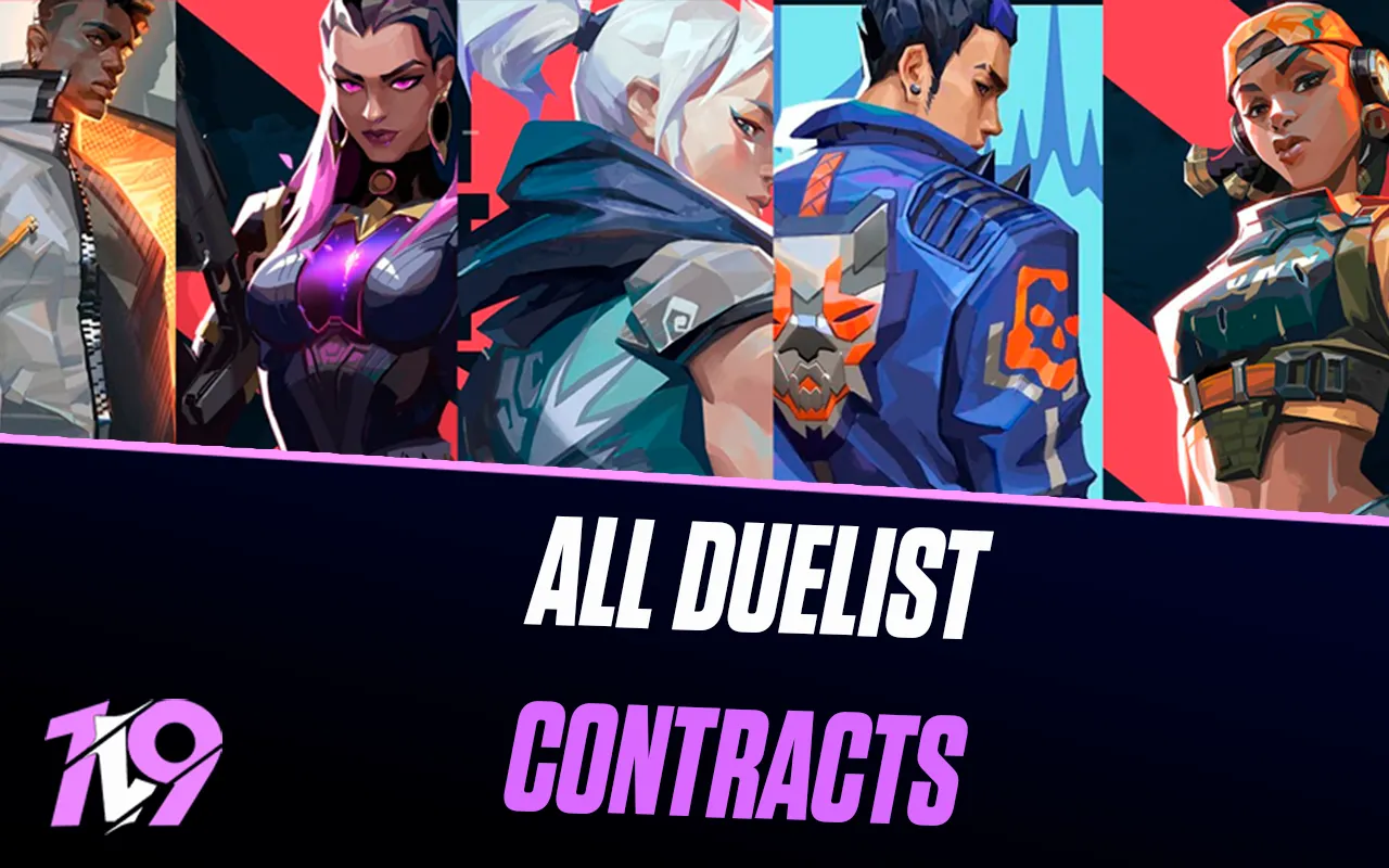 All Duelist Agent Contracts In Valorant | 1v9