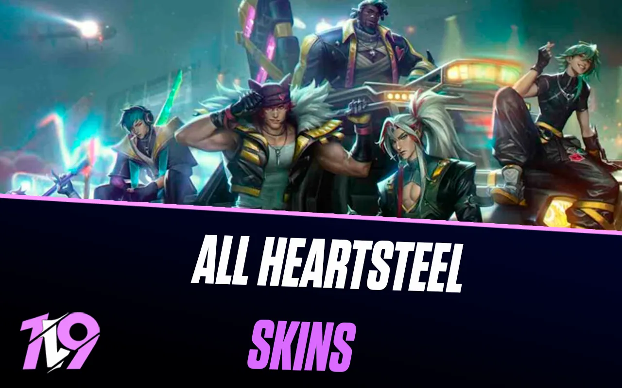 All HEARTSTEEL Skins In League of Legends | 1v9