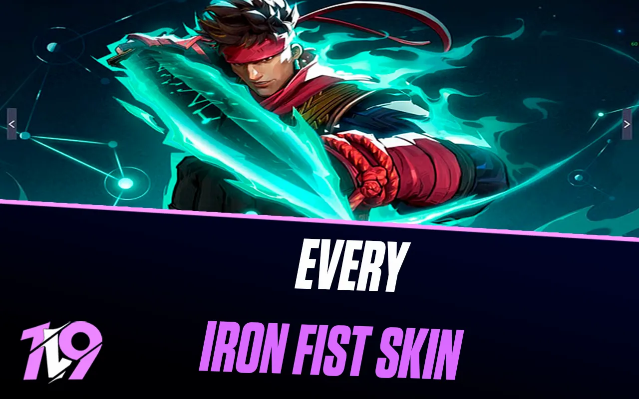 All Iron Fist Skins In Marvel Rivals | 1v9