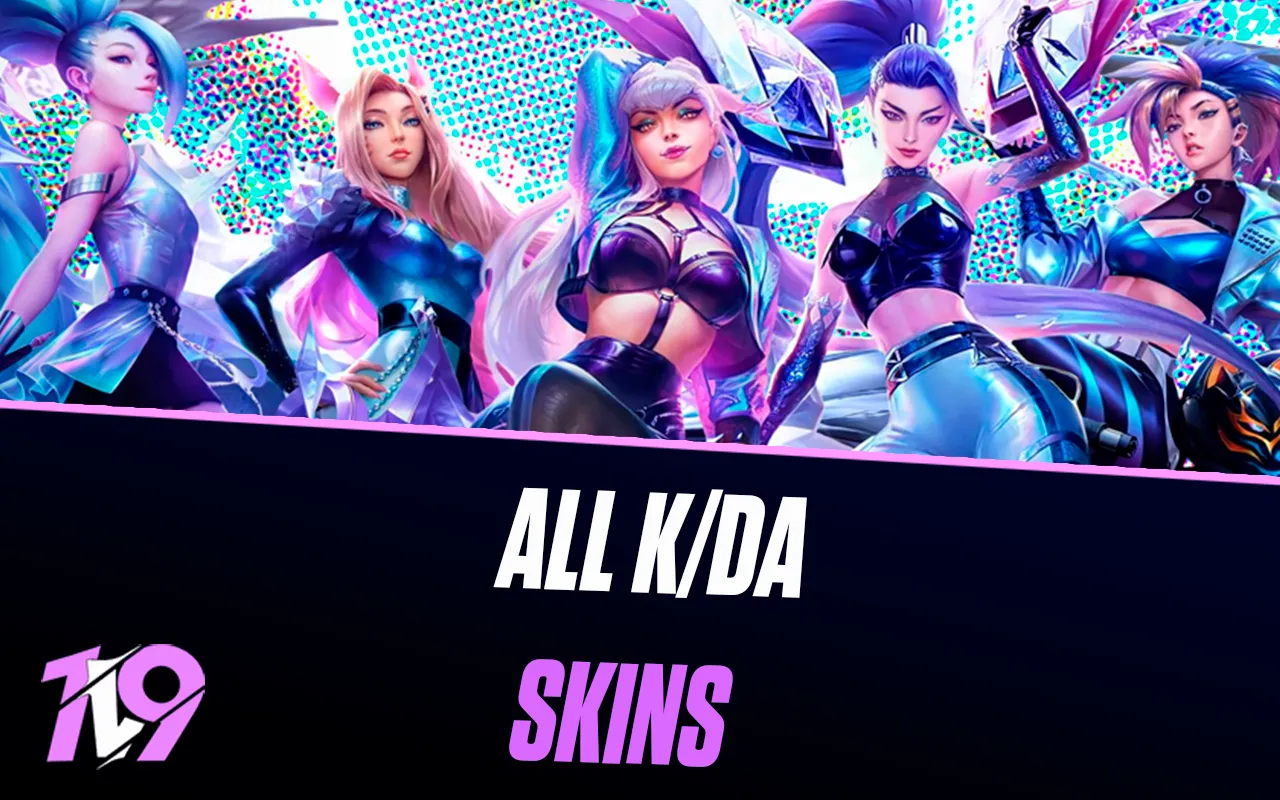 All K/DA Skins In League of Legends, Ranked | 1v9
