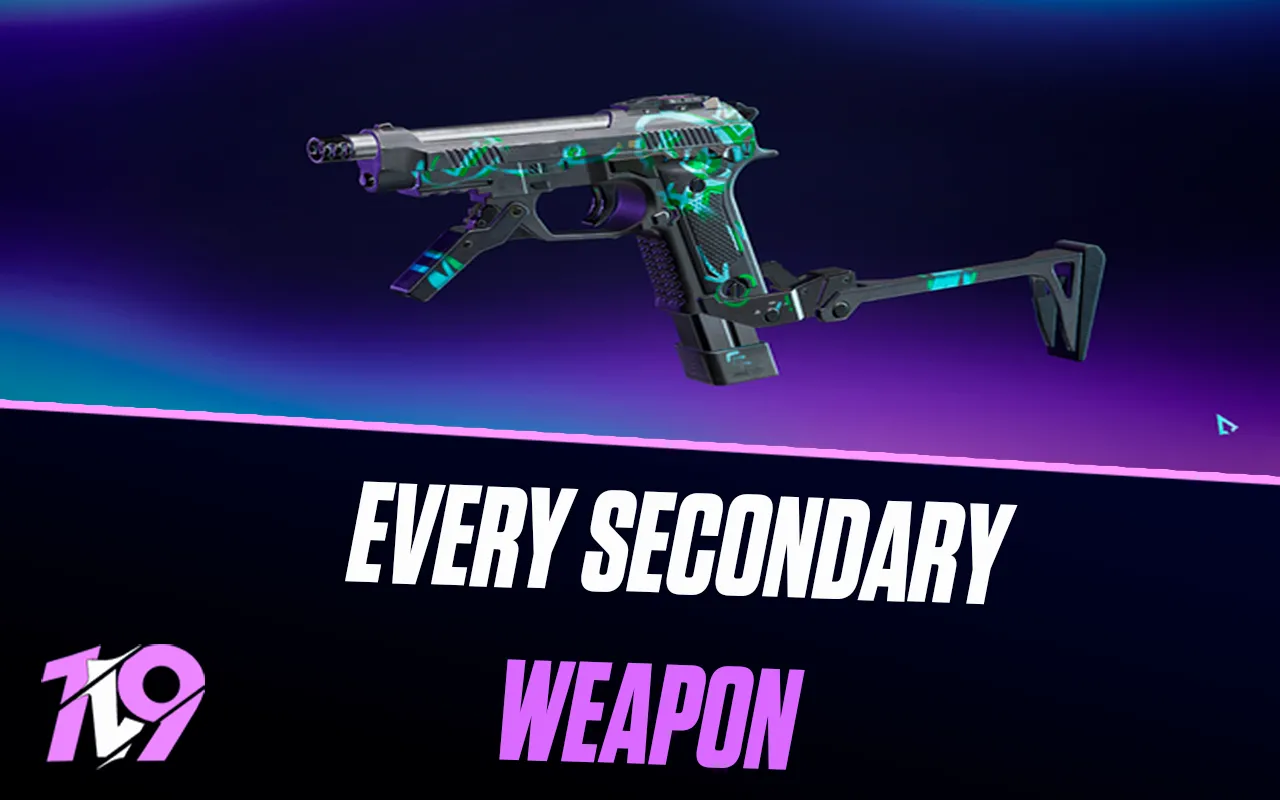 Every Secondary Weapon In FragPunk, Ranked | 1v9