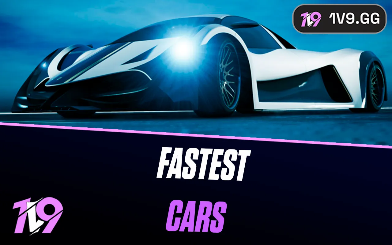10 Fastest Cars In GTA Online, Ranked | 1v9