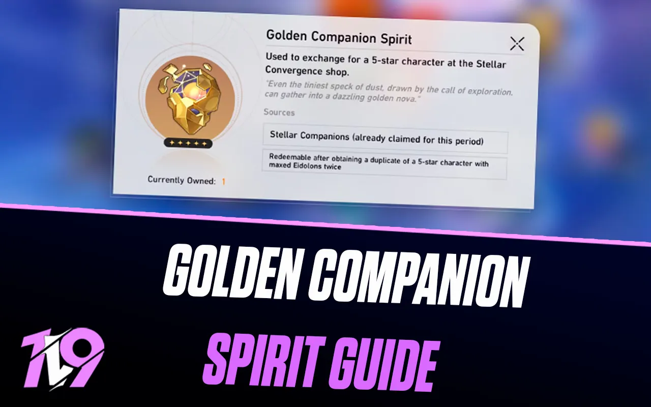 How To Get Golden Companion Spirit In Honkai: Star Rail | 1v9