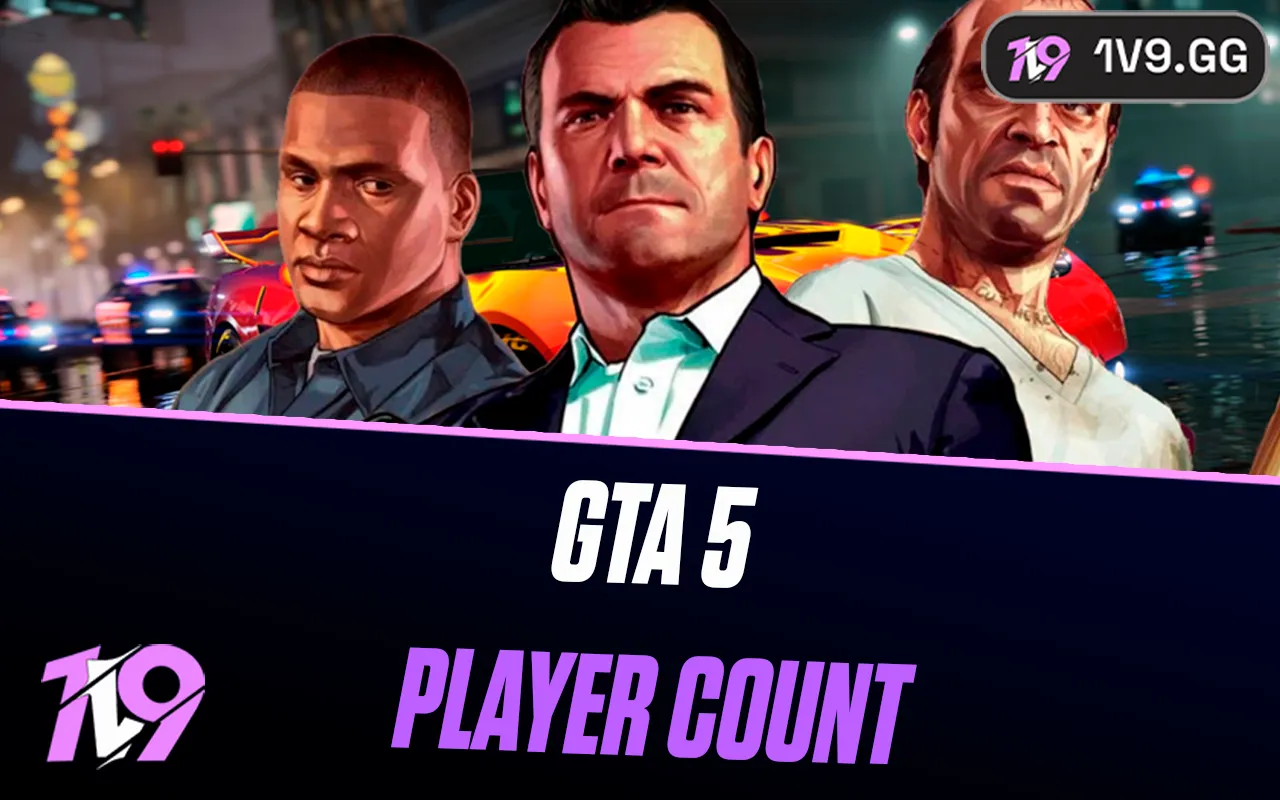 How Many People Play GTA 5 Online in 2026 | 1v9