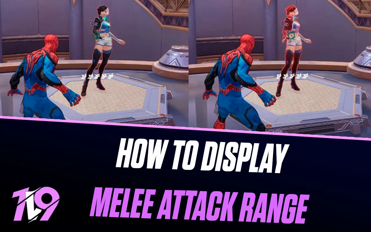 How To Display Melee Attack Range In Marvel Rivals | 1v9