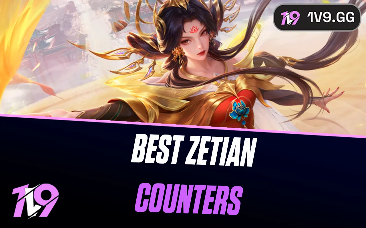 10 Best Heroes To Counter Zetian In Mobile Legends | 1v9