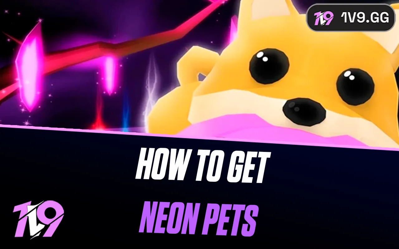 How to Get Neon Pets in Adopt Me (2026) | 1v9