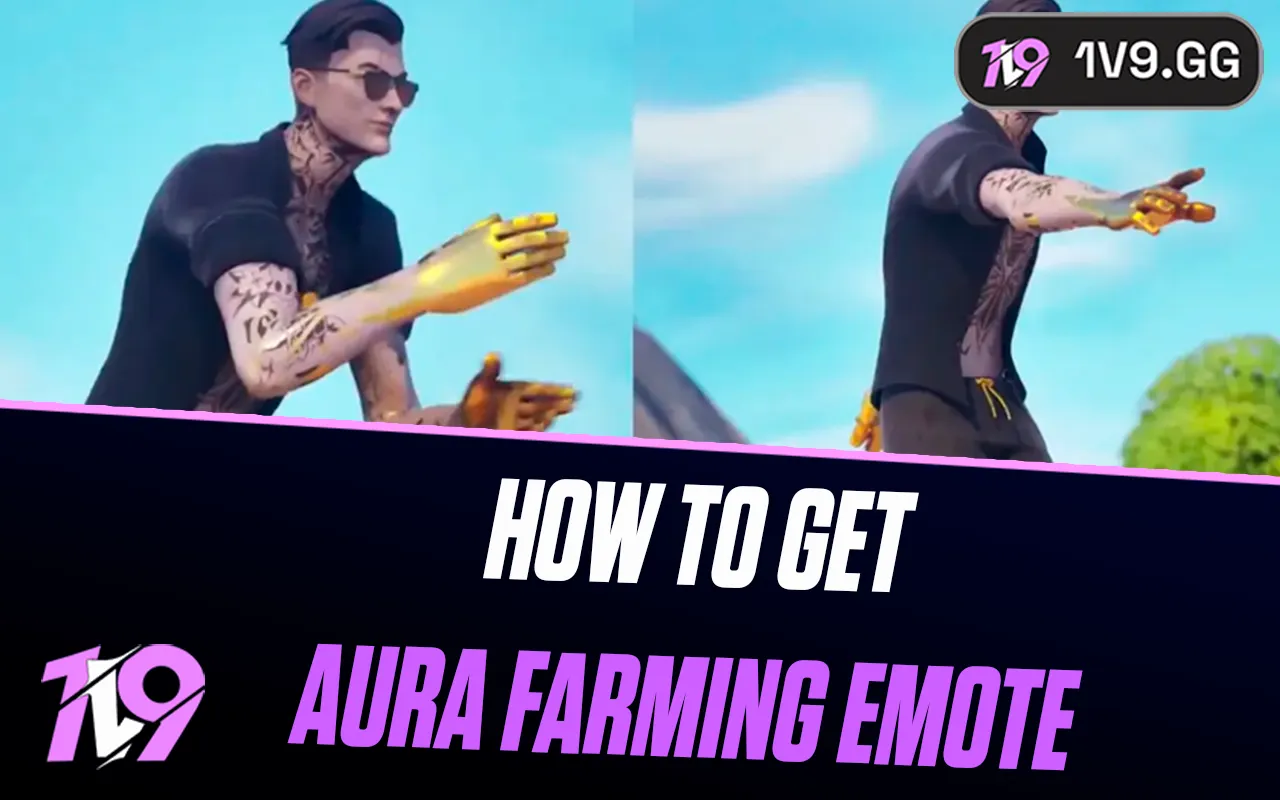 How To Get Aura Farming Emote in Fortnite | 1v9