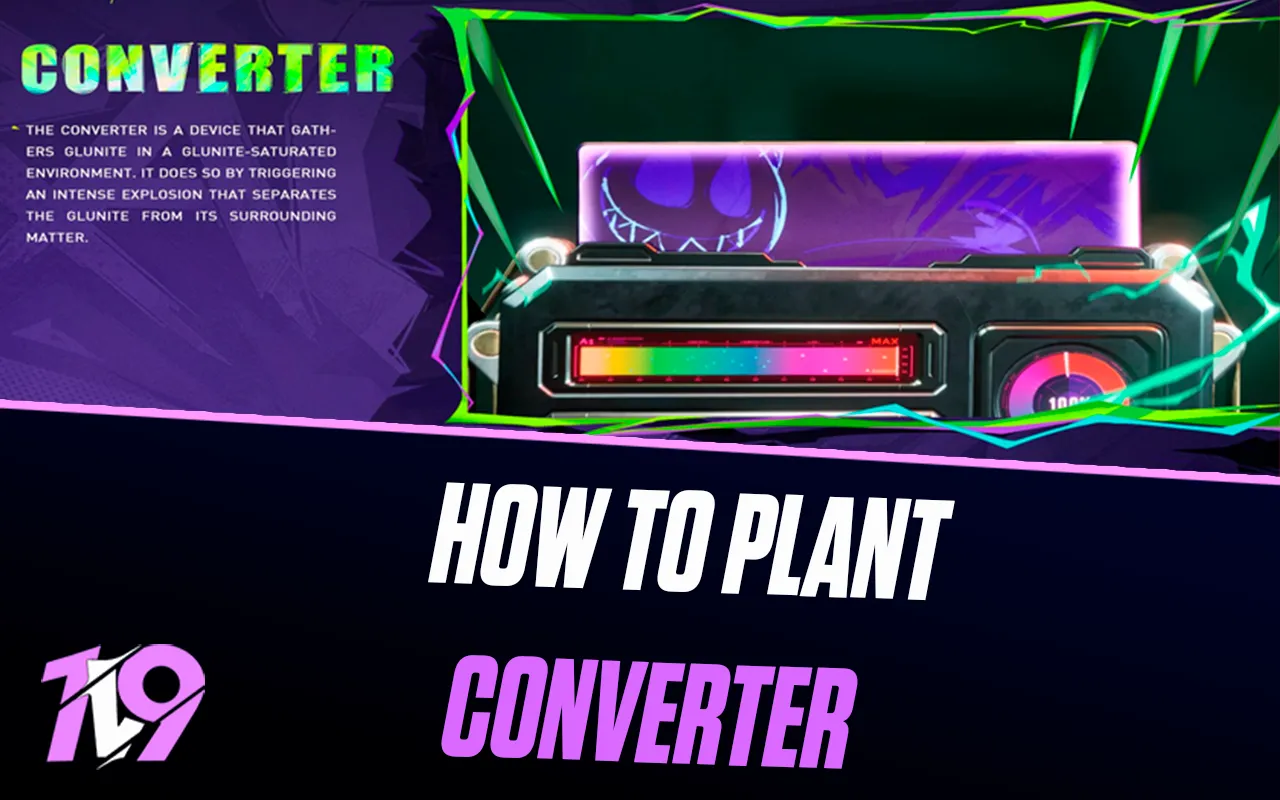 How To Plant And Defuse The Converter in FragPunk | 1v9