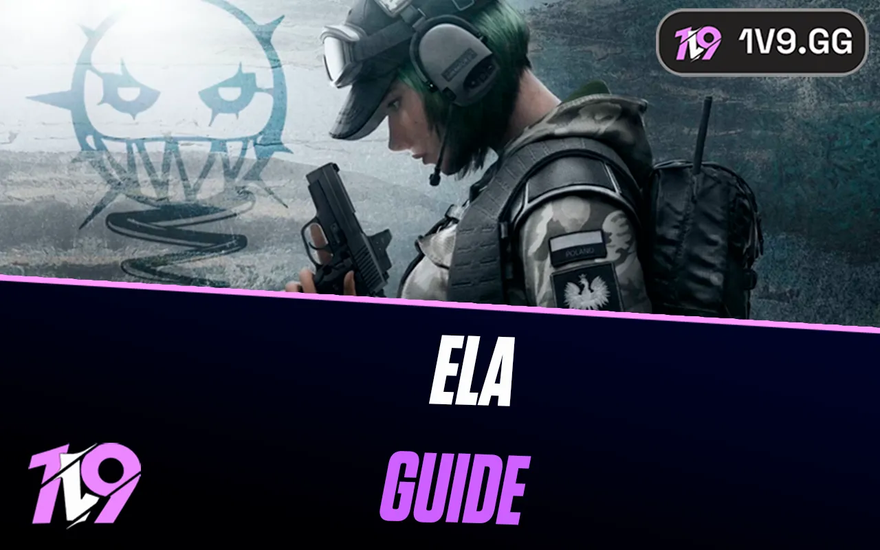 How To Play As Ela In Rainbow Six Siege | 1v9
