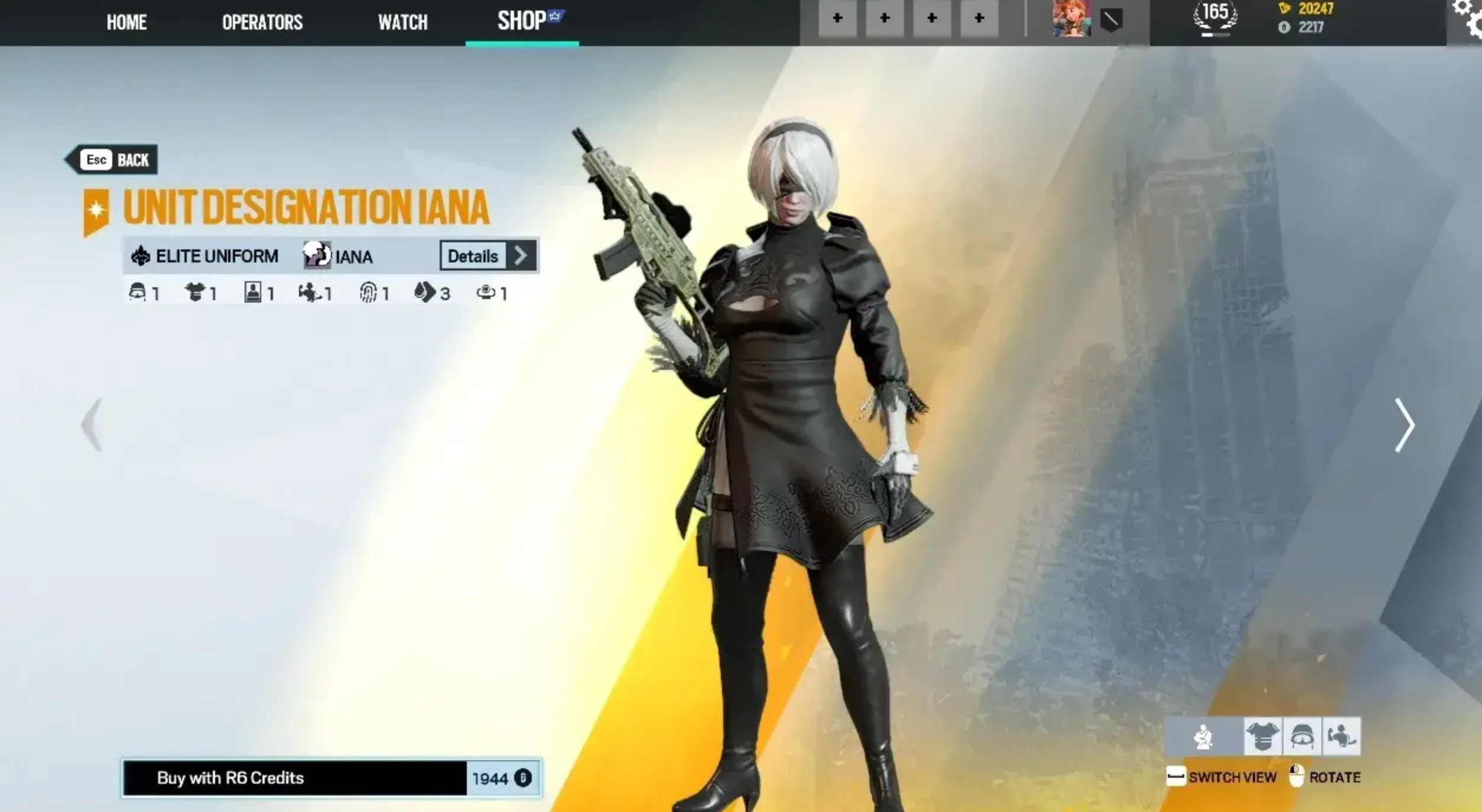 How To Play As Iana In Rainbow Six Siege | 1v9