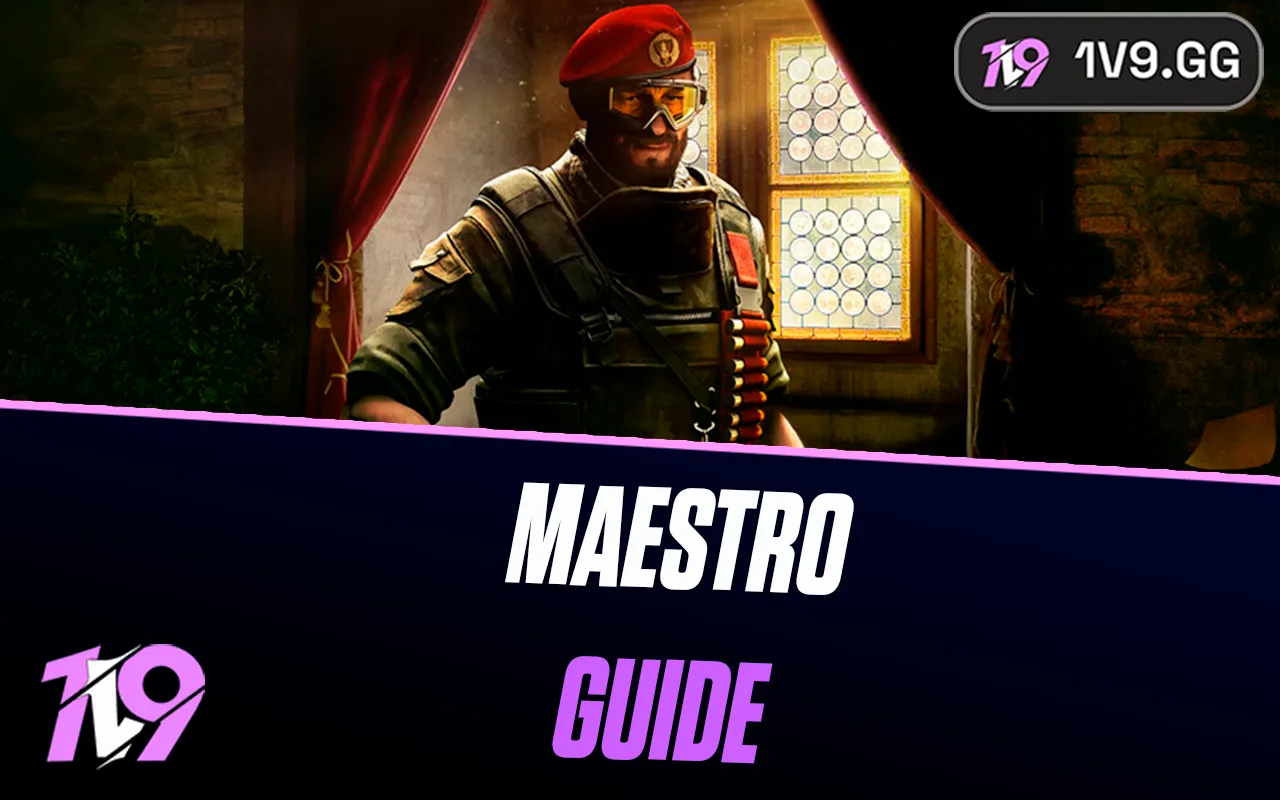How To Play As Maestro In Rainbow Six Siege | 1v9