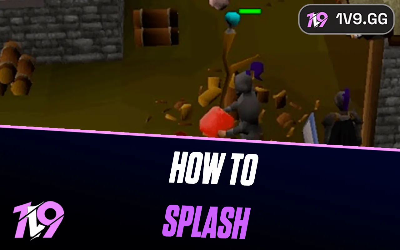 How To Splash In Old School Runscape | 1v9
