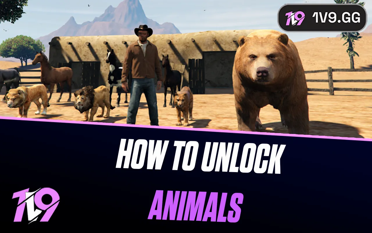 How To Unlock All Animals In GTA 5 Director Mode | 1v9