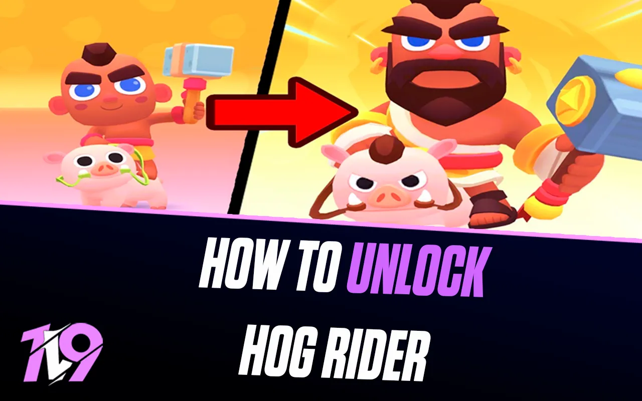 How To Get Hog Rider In Squad Busters | 1v9