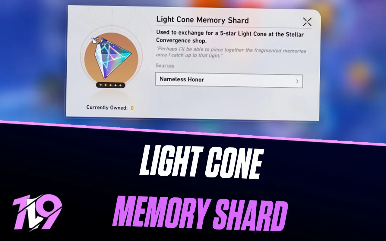 How To Get Light Cone Memory Shard In Honkai: Star Rail | 1v9