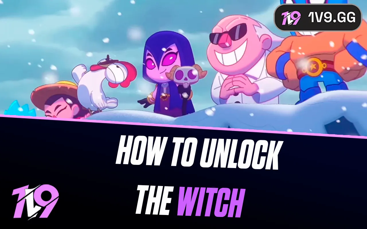 How To Unlock The Witch In Squad Busters | 1v9