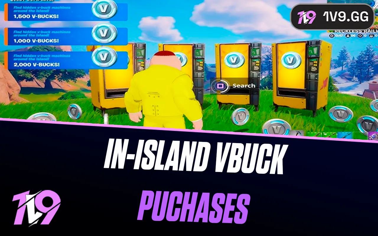 In-Island V-Buck Purchases in Fortnite: All You Need To Know | 1v9