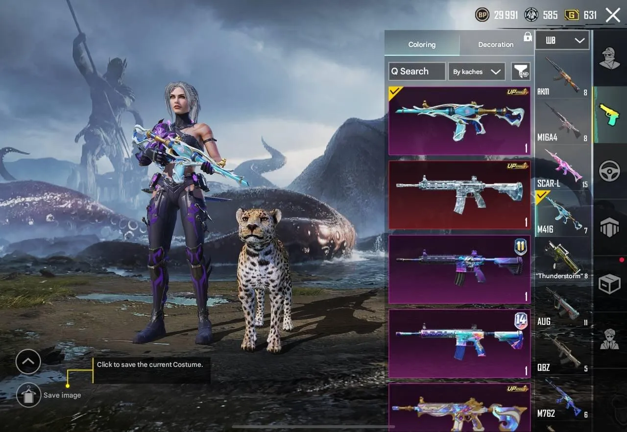 PGM285 CROW 4 STAR M416 JESTER FULL 3X GOLD COSTUME MANY KILL CHATS ...