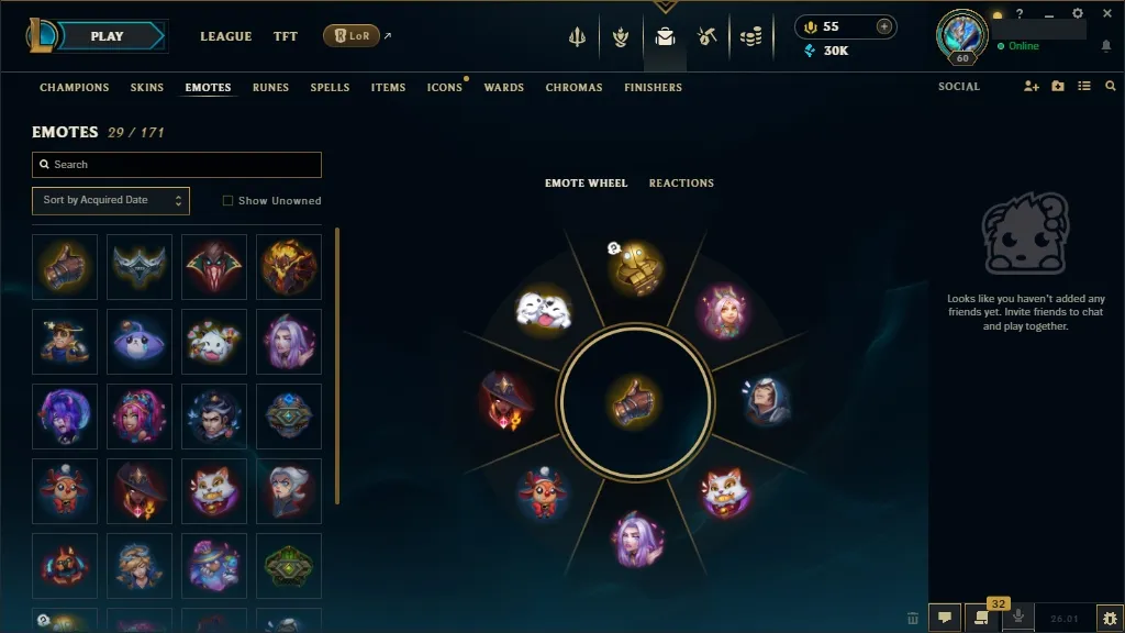 [NA] 63 Champions Prestige Spirit Blossom Zed NightBringer Evelynn ...
