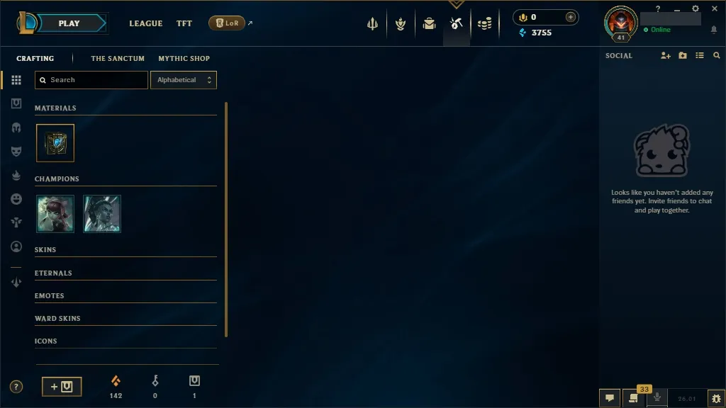 [NA] ⭐ 66 Champions 殺 4 Skins Level 41 3755 BE Free Fast Delivery | 1v9